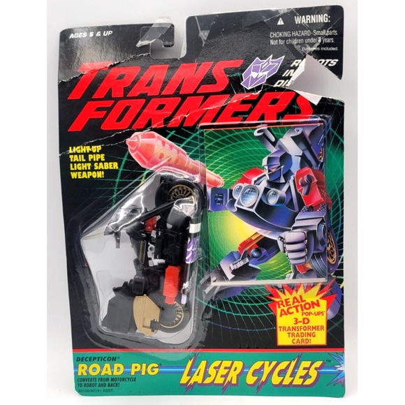 Hasbro | Toys | Transformers Generation 2 Laser Cycles Road Pig ...